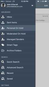 Mimecast Mobile App | Tabush Knowledge Base